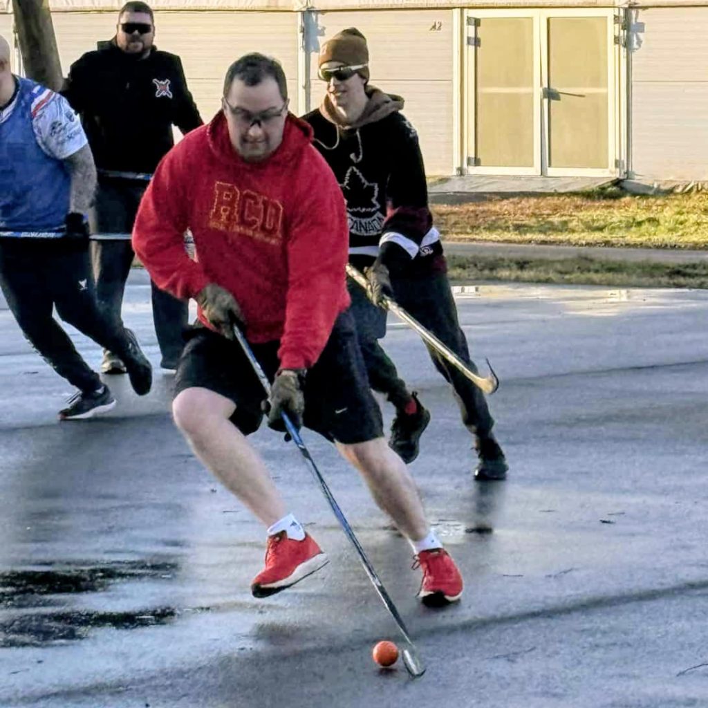 Multinational Brigade Latvia (MNB-L) Recce Sqn – Ball Hockey – Dragoons ...